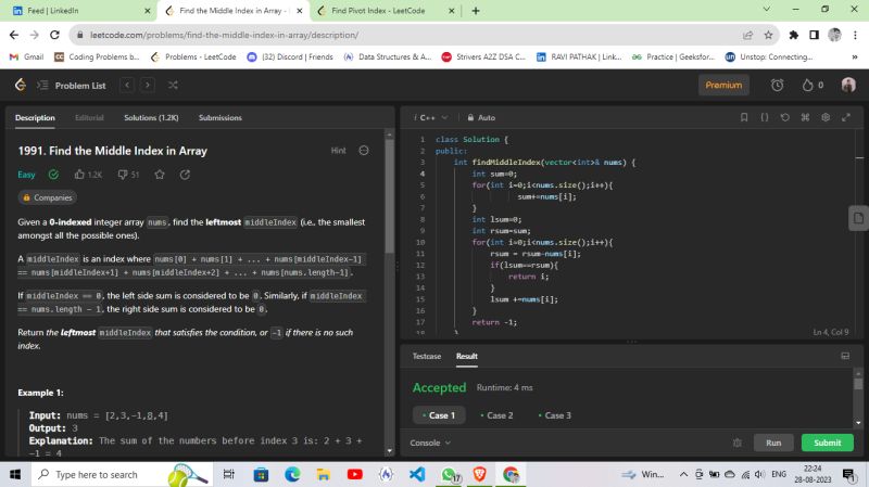 RAVI PATHAK on LinkedIn: #70daychallenge #codingchallenge #leetcode ... RAVI PATHAK on LinkedIn: #70daychallenge #codingchallenge #leetcode ...