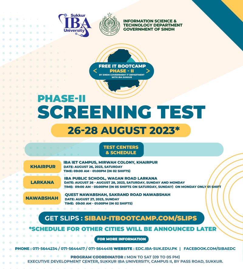 Sukkur IBA Executive Development Center posted on LinkedIn Sukkur IBA Executive Development Center posted on LinkedIn