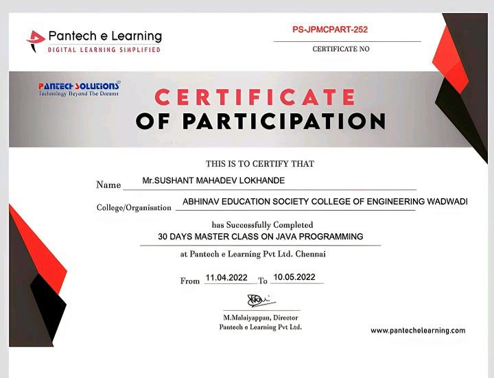 Sushant Lokhande posted on LinkedIn Sushant Lokhande posted on LinkedIn