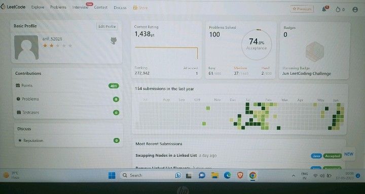 Anil Kumar on LinkedIn: #dsa #connections #coding #consistency # ... Anil Kumar on LinkedIn: #dsa #connections #coding #consistency # ...