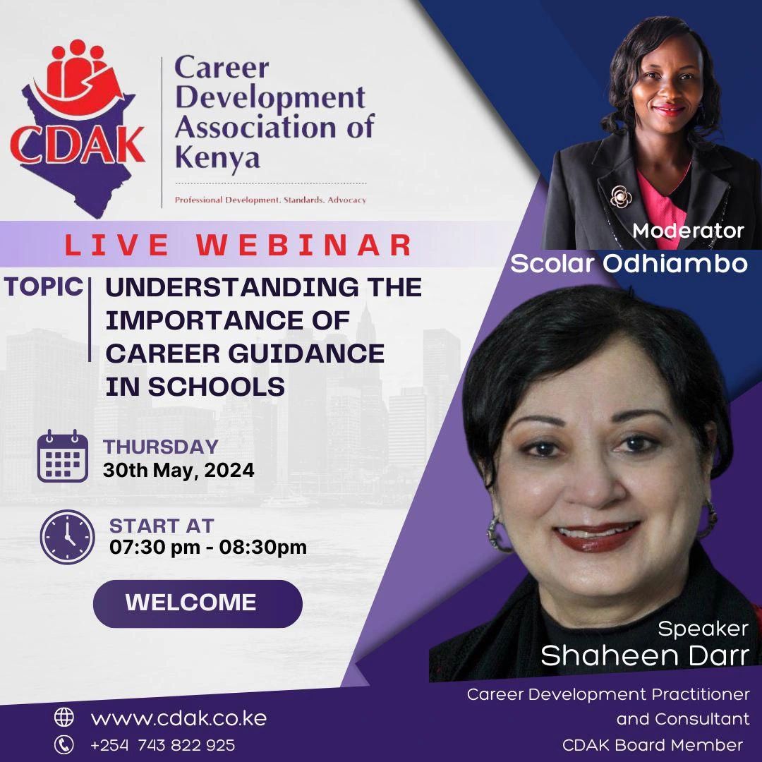 THE CAREER DEVELOPMENT ASSOCIATION OF KENYA (CDAK) on LinkedIn: In ... THE CAREER DEVELOPMENT ASSOCIATION OF KENYA (CDAK) on LinkedIn: In ...