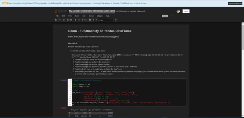 Akinola OKETOOBO on LinkedIn: #datascience #pandas #python # ... Akinola OKETOOBO on LinkedIn: #datascience #pandas #python # ...