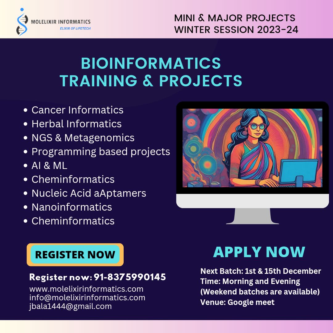 Molelixir Informatics on LinkedIn: #bioinformatics #bioit #genomics # ... Molelixir Informatics on LinkedIn: #bioinformatics #bioit #genomics # ...