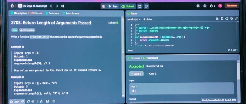 Divya Bharti on LinkedIn: #30daysofjavascript #leetcode #javascript # ... Divya Bharti on LinkedIn: #30daysofjavascript #leetcode #javascript # ...