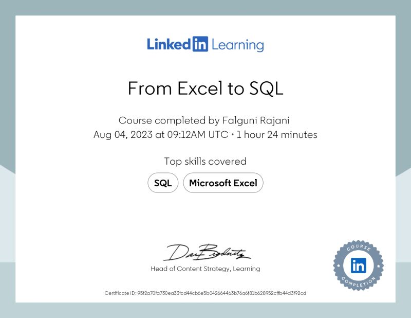 Falguni Rajani on LinkedIn: #mysql #sql #nielseniq #dataanalysis # ... Falguni Rajani on LinkedIn: #mysql #sql #nielseniq #dataanalysis # ...