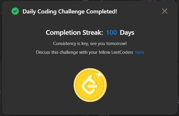 Avval N. on LinkedIn: #100daysofcode #leetcode #codingchallenge # ... Avval N. on LinkedIn: #100daysofcode #leetcode #codingchallenge # ...