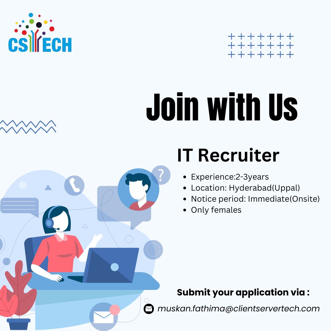 Muskan Fathima on LinkedIn: #hiringimmediately #itrecruiter #hiring2023 Muskan Fathima on LinkedIn: #hiringimmediately #itrecruiter #hiring2023