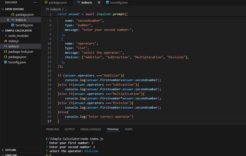 Building a calculator with typescript | Huraira kamran posted on the ... Building a calculator with typescript | Huraira kamran posted on the ...