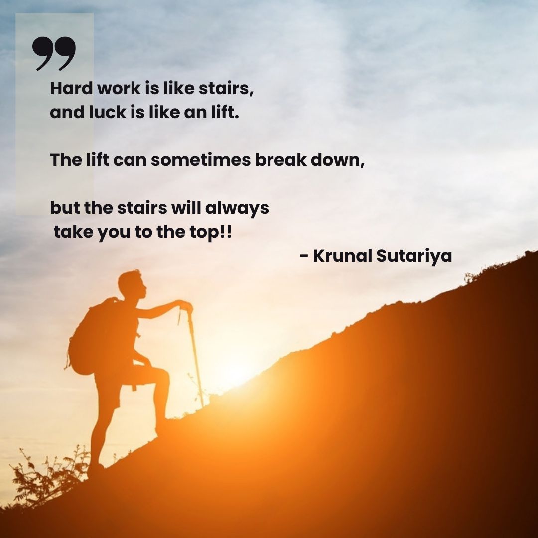 Krunal Sutariya on LinkedIn: #hardwork #consistency #success # ... Krunal Sutariya on LinkedIn: #hardwork #consistency #success # ...