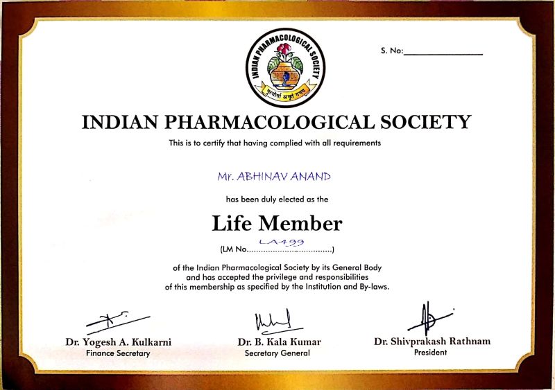 Dr. Abhinav Anand on LinkedIn: #lifemember # ... Dr. Abhinav Anand on LinkedIn: #lifemember # ...