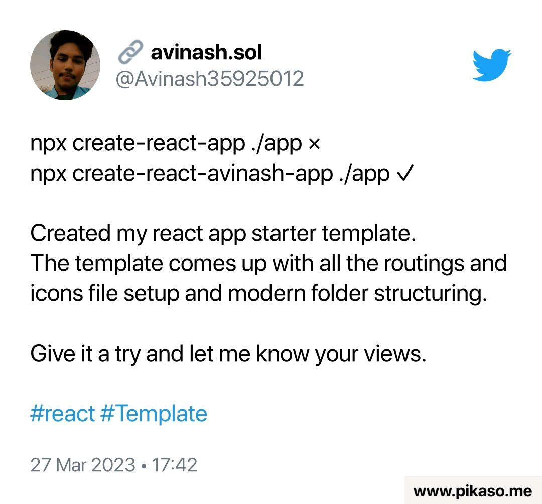 Avinash Gupta on LinkedIn: #reactnative #expo #template #startertemplate Avinash Gupta on LinkedIn: #reactnative #expo #template #startertemplate