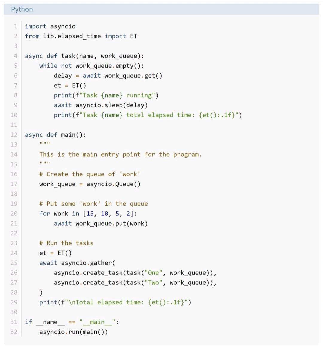 Syed Ali Ameer on LinkedIn: ๐ Getting Started With Async Features in Python Syed Ali Ameer on LinkedIn: ๐ Getting Started With Async Features in Python