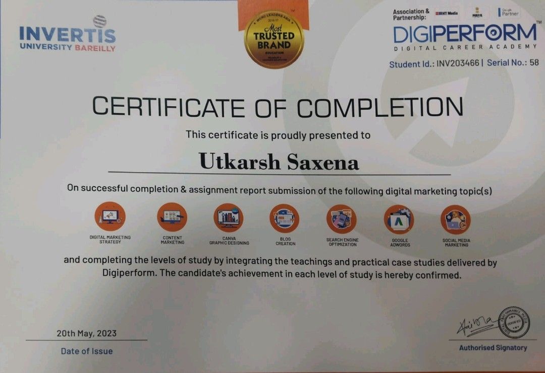 Utkarsh Saxena on LinkedIn: Hi, I'm Utkarsh Saxena, a passionate ... Utkarsh Saxena on LinkedIn: Hi, I'm Utkarsh Saxena, a passionate ...