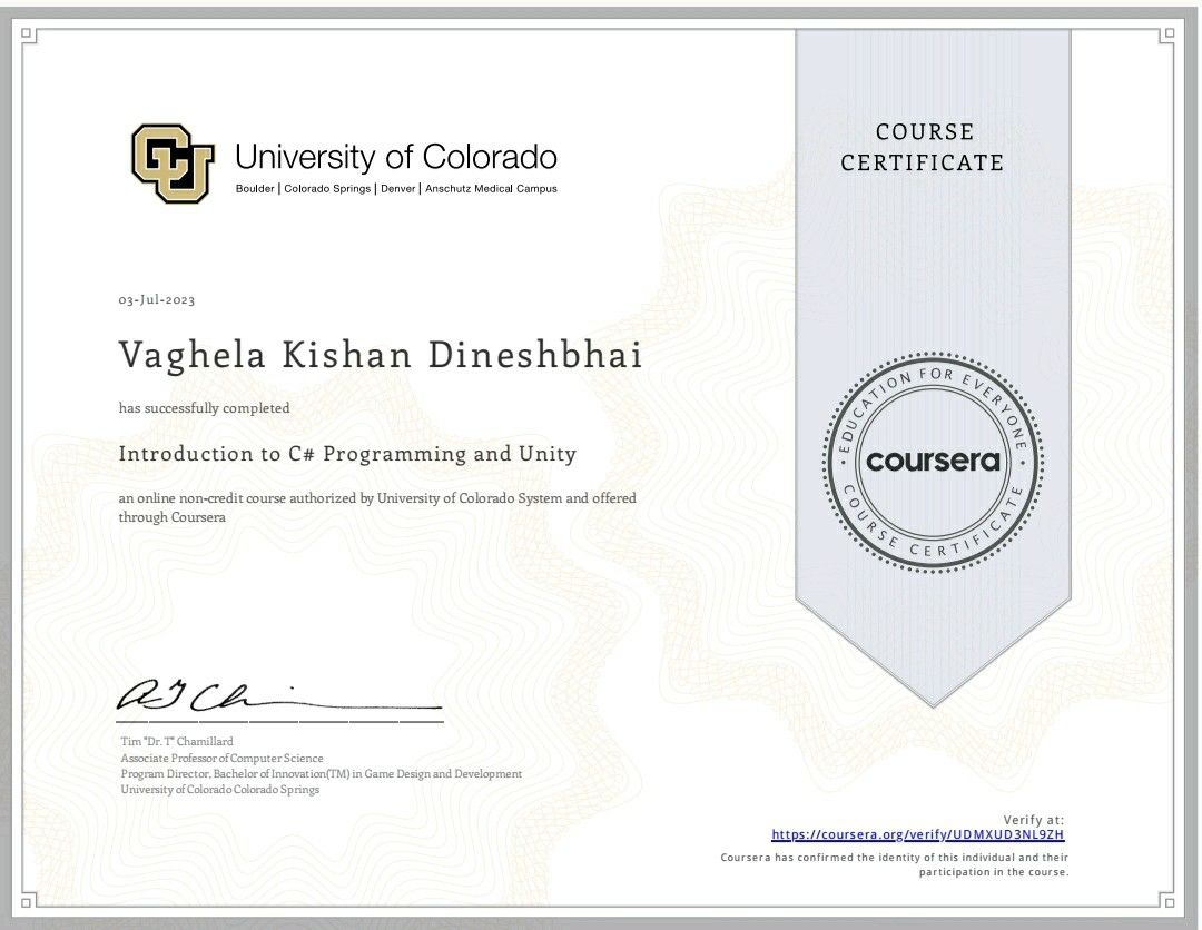 VAGHELA KISHAN on LinkedIn: #learning #gamedevelopment #programming # ... VAGHELA KISHAN on LinkedIn: #learning #gamedevelopment #programming # ...