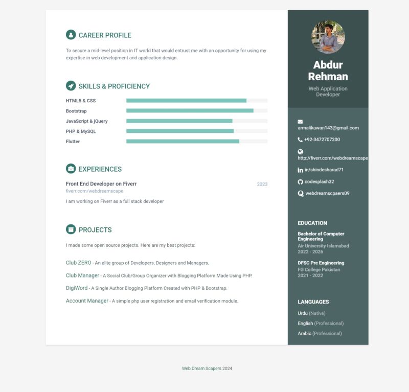 Malik Abdur Rehman Awan on LinkedIn: #html #css #bootstrap #javascript ... Malik Abdur Rehman Awan on LinkedIn: #html #css #bootstrap #javascript ...