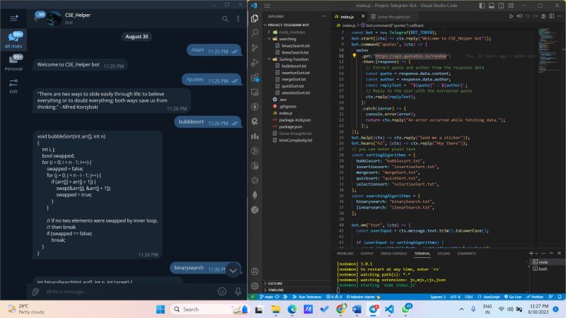 Manish Agrahari on LinkedIn: #leetcode #telegrambot #postman #vscode # ... Manish Agrahari on LinkedIn: #leetcode #telegrambot #postman #vscode # ...