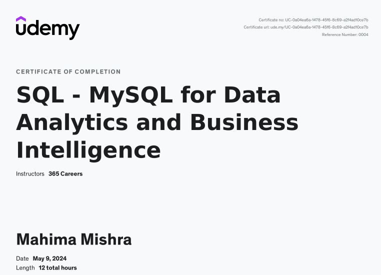 Mahima Mishra on LinkedIn: #dataanalytics #businessintelligence # ... Mahima Mishra on LinkedIn: #dataanalytics #businessintelligence # ...