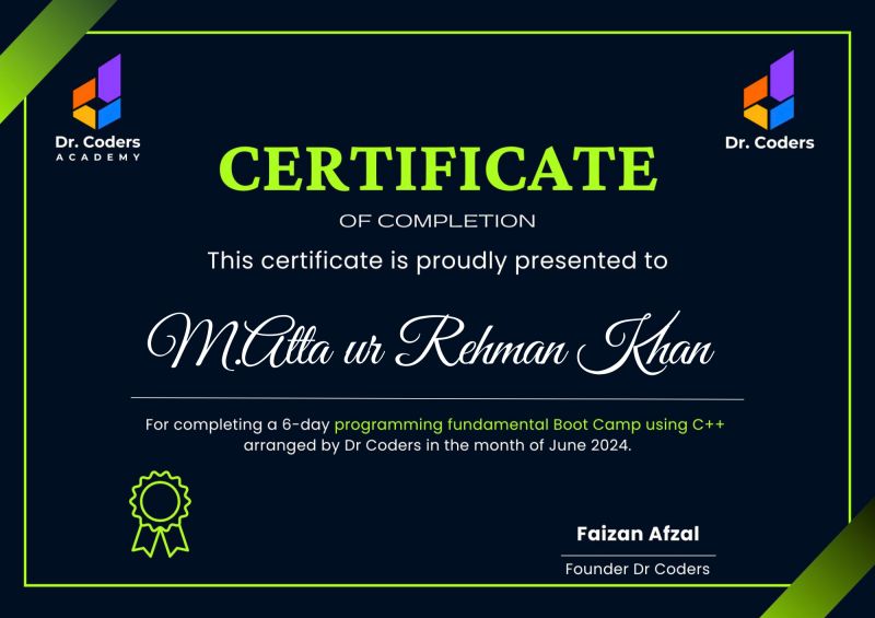 Muhammad Atta ur Rehman on LinkedIn: #programming #c #coding #drcoders ... Muhammad Atta ur Rehman on LinkedIn: #programming #c #coding #drcoders ...