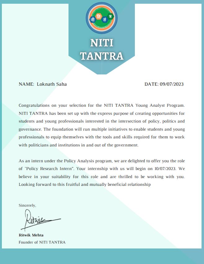 Sahil Jindal on LinkedIn: welcome to the team Loknath saha Sahil Jindal on LinkedIn: welcome to the team Loknath saha