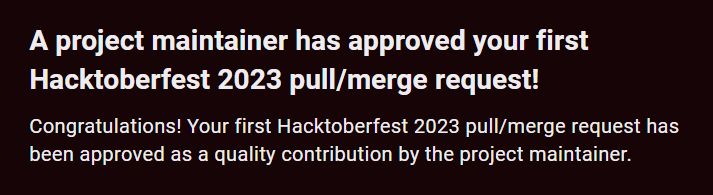 Shreshth Verma on LinkedIn: #hacktoberfest2023 Shreshth Verma on LinkedIn: #hacktoberfest2023
