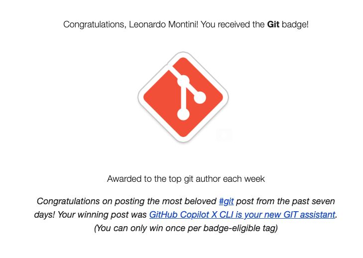 Leonardo Montini on LinkedIn: #devcommunity Leonardo Montini on LinkedIn: #devcommunity
