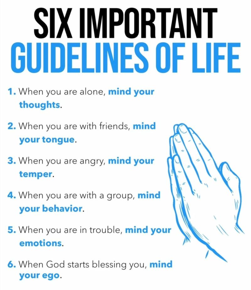 Kundan Thombare on LinkedIn: SIX IMPORTANT GUIDELINES OF LIFE 1. When ... Kundan Thombare on LinkedIn: SIX IMPORTANT GUIDELINES OF LIFE 1. When ...