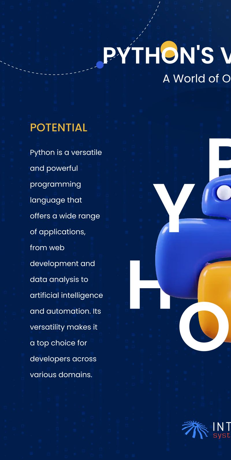 Intagleo Systems on LinkedIn: #python #programming #programminglanguage ... Intagleo Systems on LinkedIn: #python #programming #programminglanguage ...