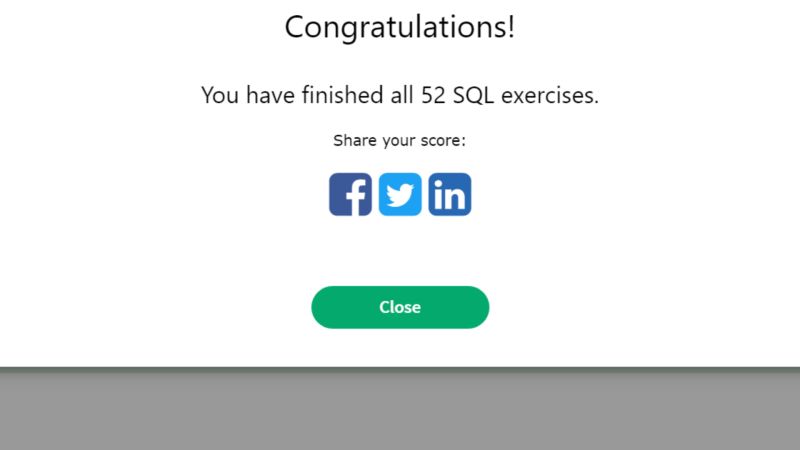 Shruti Rathore on LinkedIn: #w3schools #sql #sqlexcercise #queryingsql Shruti Rathore on LinkedIn: #w3schools #sql #sqlexcercise #queryingsql