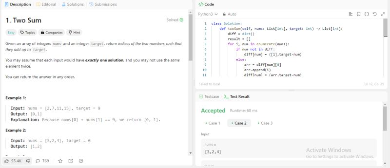 Resolved LeetCode problem with hashmaps | Muhammad Umer Tariq posted on ... Resolved LeetCode problem with hashmaps | Muhammad Umer Tariq posted on ...