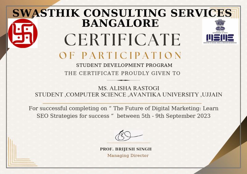Alisha Rastogi on LinkedIn: #digitalmarketing #seo #msme # ... Alisha Rastogi on LinkedIn: #digitalmarketing #seo #msme # ...