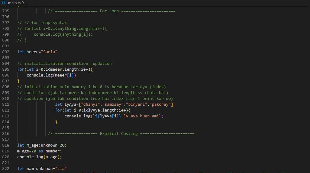 Ameer Saria on LinkedIn: #typescript #coding #programming # ... Ameer Saria on LinkedIn: #typescript #coding #programming # ...
