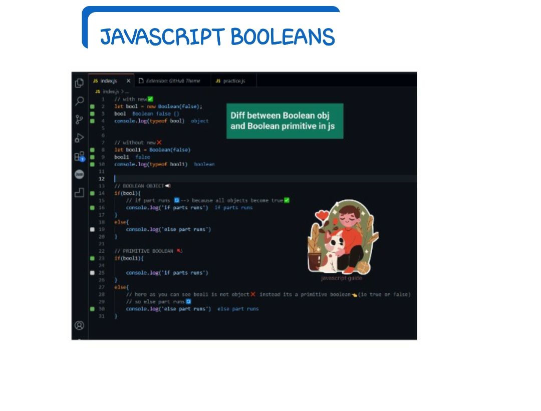 Clinton Auther Fraser on LinkedIn: Javascript booleans (diff with using ... Clinton Auther Fraser on LinkedIn: Javascript booleans (diff with using ...