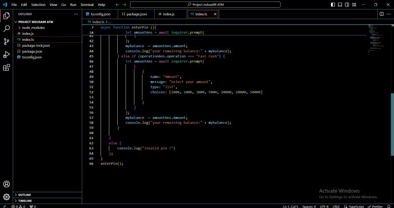 Mohammad Usama on LinkedIn: #nodejs #javascript #cli #atm #banking # ... Mohammad Usama on LinkedIn: #nodejs #javascript #cli #atm #banking # ...