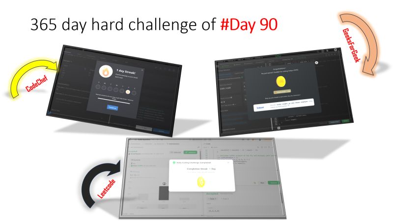 Arvind kumar on LinkedIn: #day #leetcode #codechef #geeksforgeeks ... Arvind kumar on LinkedIn: #day #leetcode #codechef #geeksforgeeks ...