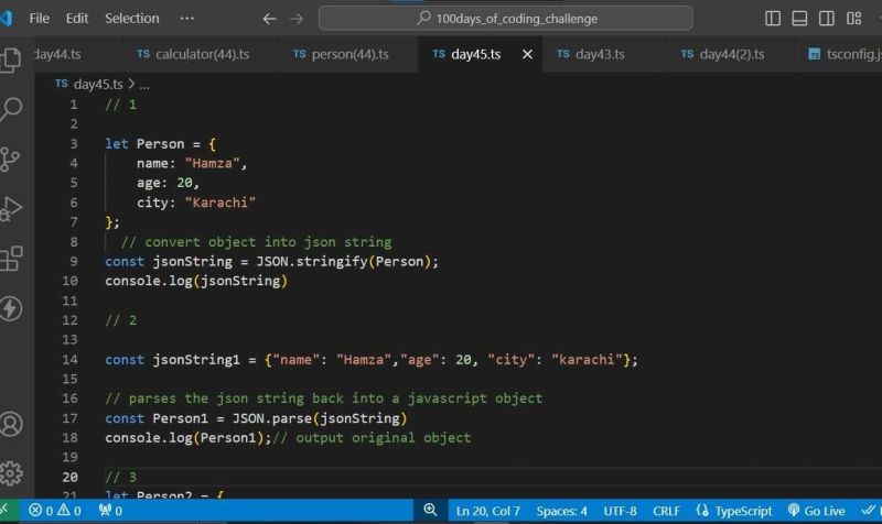 Hamza Sheikh on LinkedIn: #100daysofcodechallenge #typescript # ... Hamza Sheikh on LinkedIn: #100daysofcodechallenge #typescript # ...