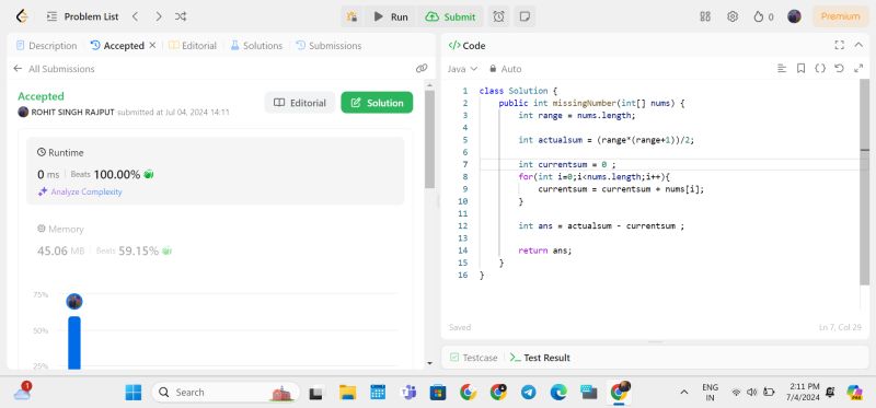 Rohit Singh Rajput on LinkedIn: #100daysofcode #100daysofdsachallenge Rohit Singh Rajput on LinkedIn: #100daysofcode #100daysofdsachallenge