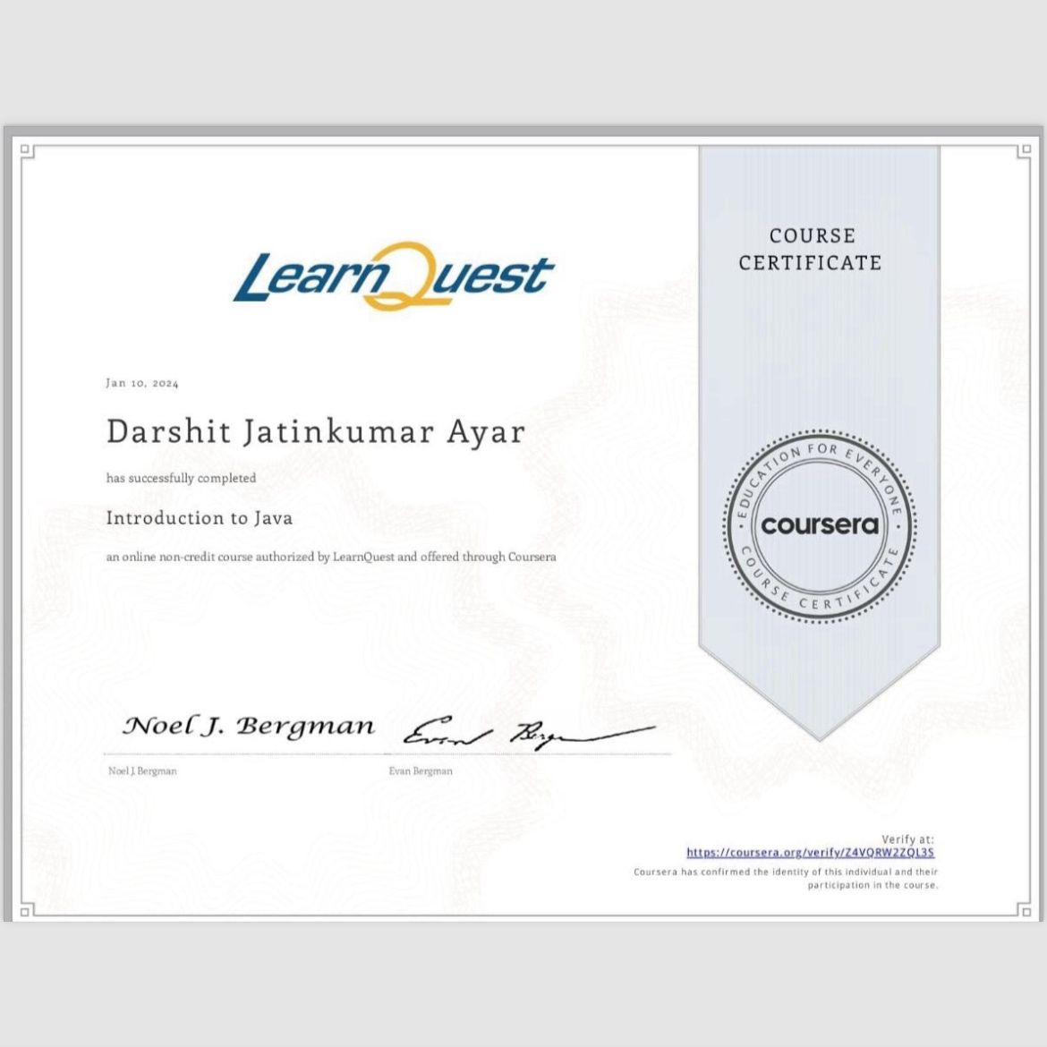 Darshit J. Ahir on LinkedIn: I SUCCESSFULLY COMPLETED THE BASICS OF ... Darshit J. Ahir on LinkedIn: I SUCCESSFULLY COMPLETED THE BASICS OF ...