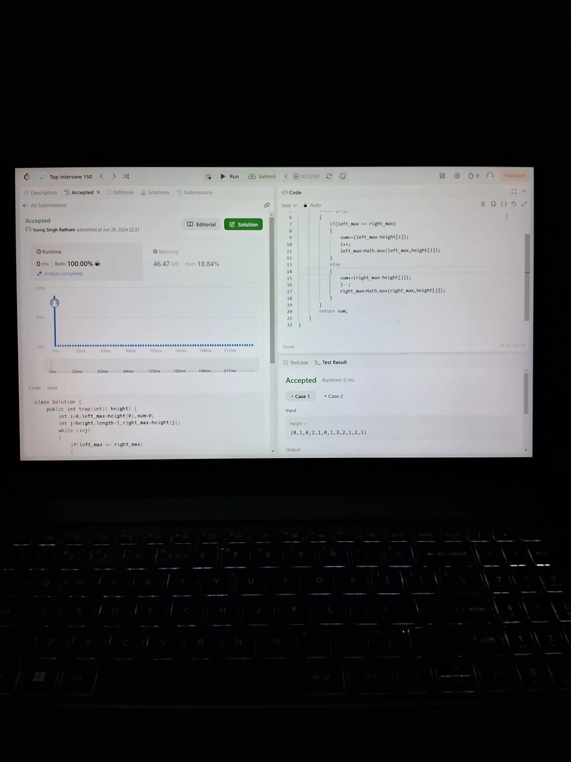 Yuvraj Singh Rathore on LinkedIn: #dsa #codingchallenge #day7 #leetcode ... Yuvraj Singh Rathore on LinkedIn: #dsa #codingchallenge #day7 #leetcode ...