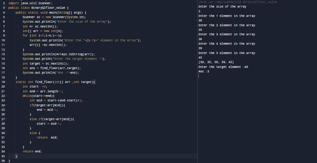 Aishvary Pratap Singh on LinkedIn: #java #algorithms #binarysearch # ... Aishvary Pratap Singh on LinkedIn: #java #algorithms #binarysearch # ...