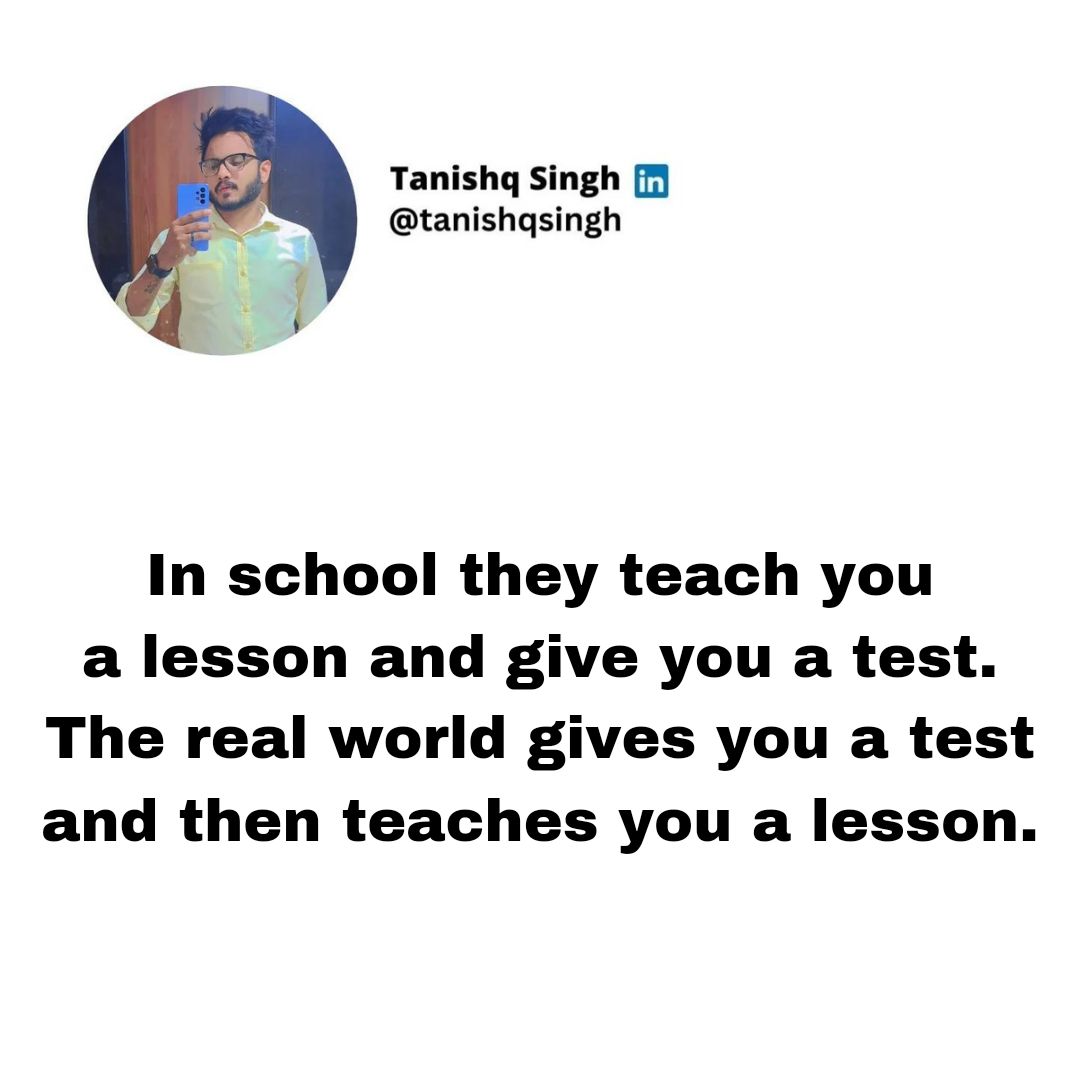 Tanishq Singh posted on LinkedIn Tanishq Singh posted on LinkedIn