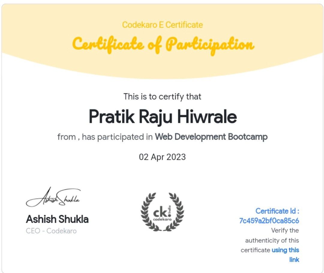 Pratik Hiwrale on LinkedIn: #codekaro #webdevelopment #css #javascript ... Pratik Hiwrale on LinkedIn: #codekaro #webdevelopment #css #javascript ...