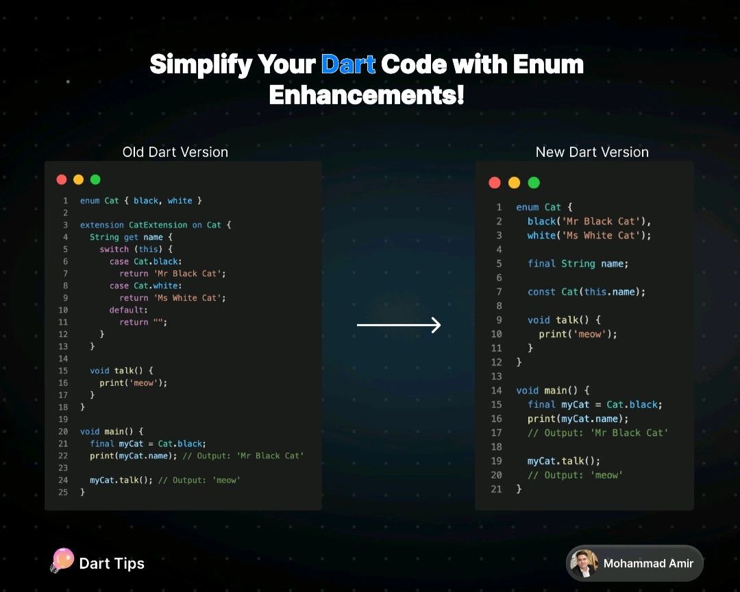 Mohammad Amir Mohammadi on LinkedIn: #dart #programming # ... Mohammad Amir Mohammadi on LinkedIn: #dart #programming # ...