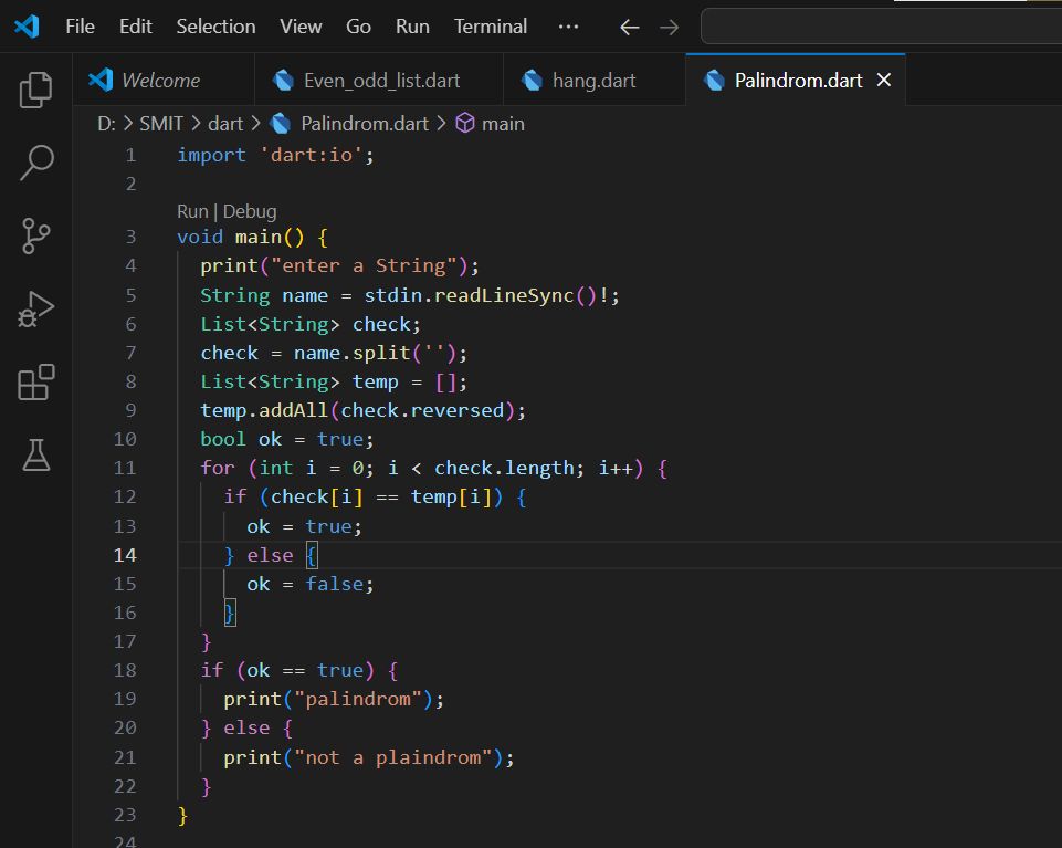 Mohammad abdul Samad on LinkedIn: #programming #palindrome # ... Mohammad abdul Samad on LinkedIn: #programming #palindrome # ...