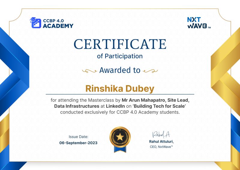 rinshika dubey on LinkedIn: #techforscale #masterclass #innovation # ... rinshika dubey on LinkedIn: #techforscale #masterclass #innovation # ...