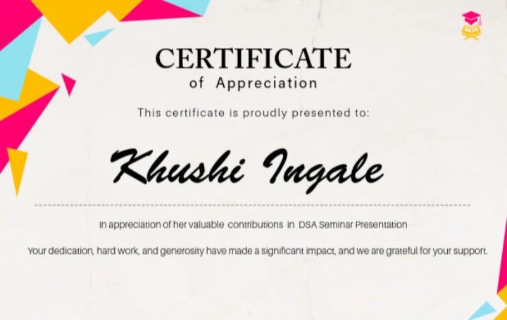 Khushi Ingale on LinkedIn: #techtalk #dsa #infobeansfoundation Khushi Ingale on LinkedIn: #techtalk #dsa #infobeansfoundation