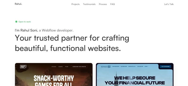 Rahul Soni on LinkedIn: At last made some changes to my portfolio and ... Rahul Soni on LinkedIn: At last made some changes to my portfolio and ...
