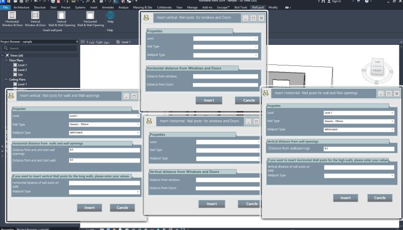 Raoufeh Bahreini Moghadam on LinkedIn: #revit #wallpostwpf #autodesk # ... Raoufeh Bahreini Moghadam on LinkedIn: #revit #wallpostwpf #autodesk # ...