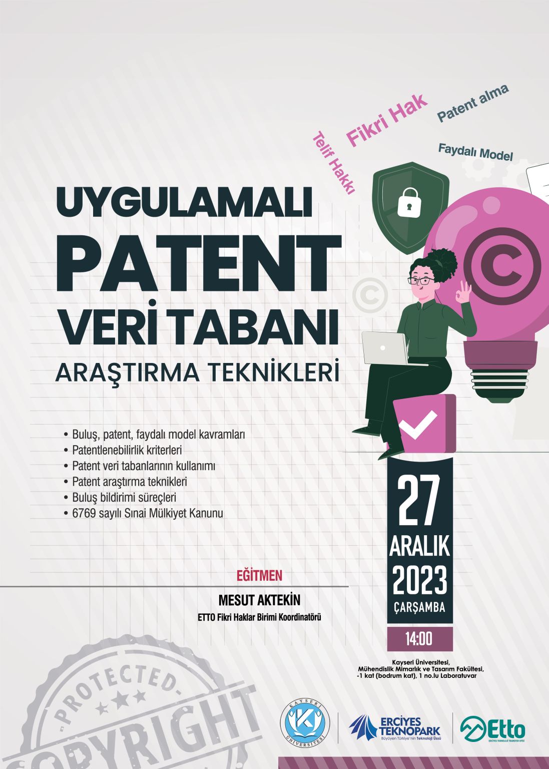 Mesut Aktekin, MSc, RTTP on LinkedIn: #patenteğitimi Mesut Aktekin, MSc, RTTP on LinkedIn: #patenteğitimi