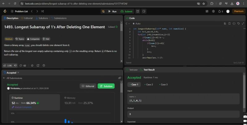 THIRILOKSHA S on LinkedIn: #100daysofcode #leetcode #codingchallenge # ... THIRILOKSHA S on LinkedIn: #100daysofcode #leetcode #codingchallenge # ...