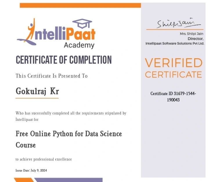 Gokulraj Kr on LinkedIn: #python #coding Gokulraj Kr on LinkedIn: #python #coding